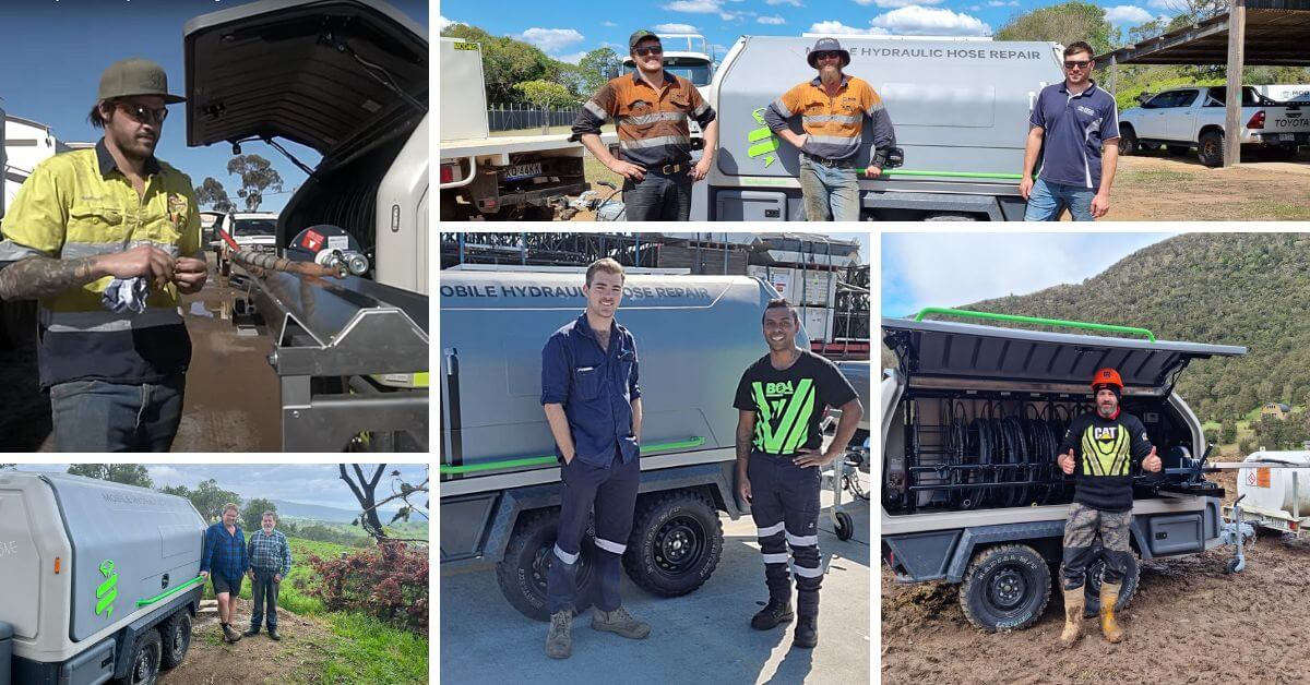 The BOApod | Mobile Hydraulic Hose Repair Unit